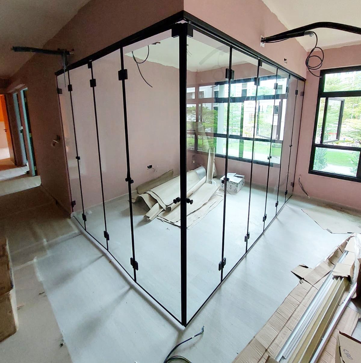 Frameless Tempered Glass Doors – SteelHome