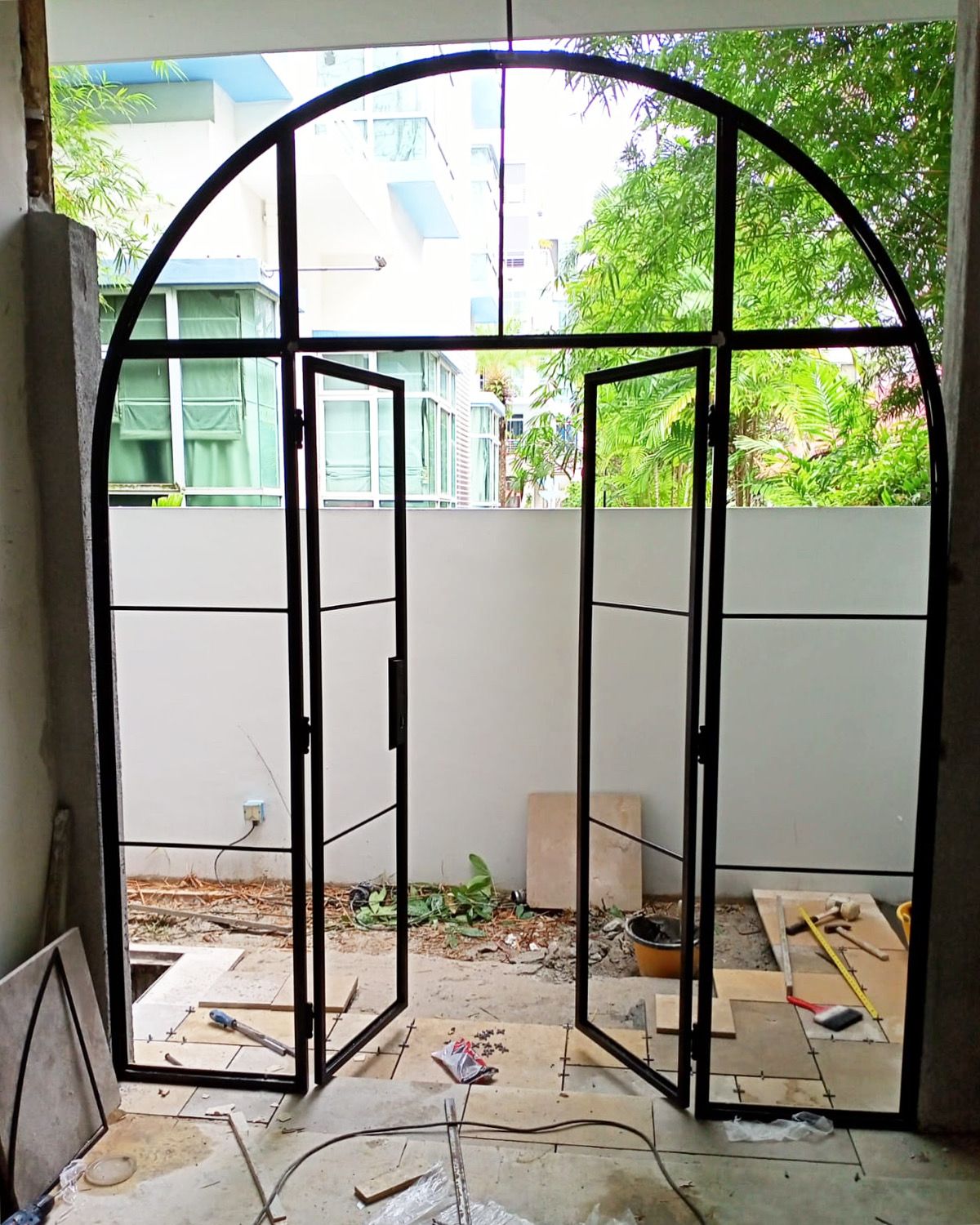 Slim Frame Mild Steel Doors – SteelHome